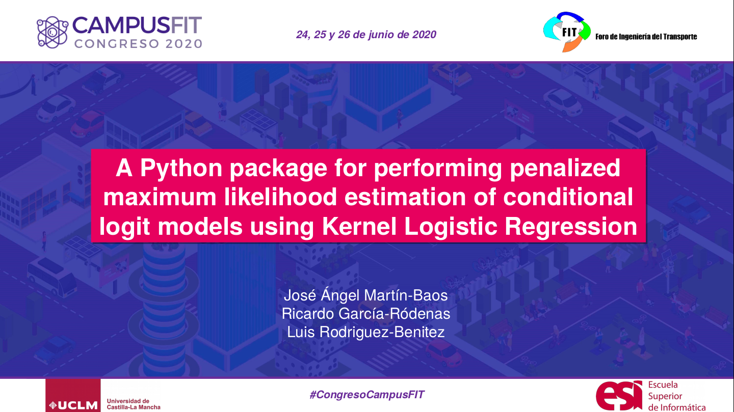 A python package for performing penalized maximum likelihood estimation of conditional logit ...